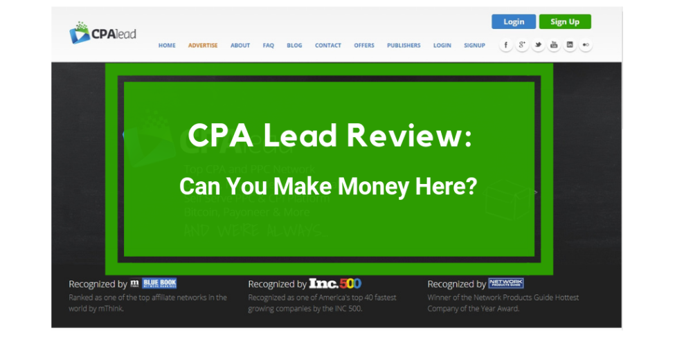 CPA Lead Review - Legit Network Or Scam? - More Blogging