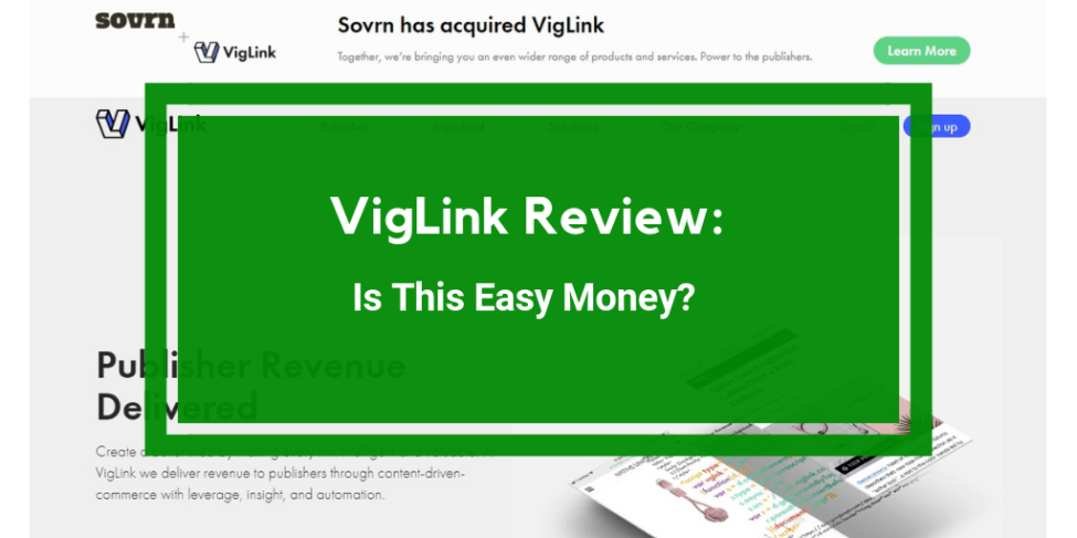 VigLink Review: Is This Really Easy Money? - More Blogging