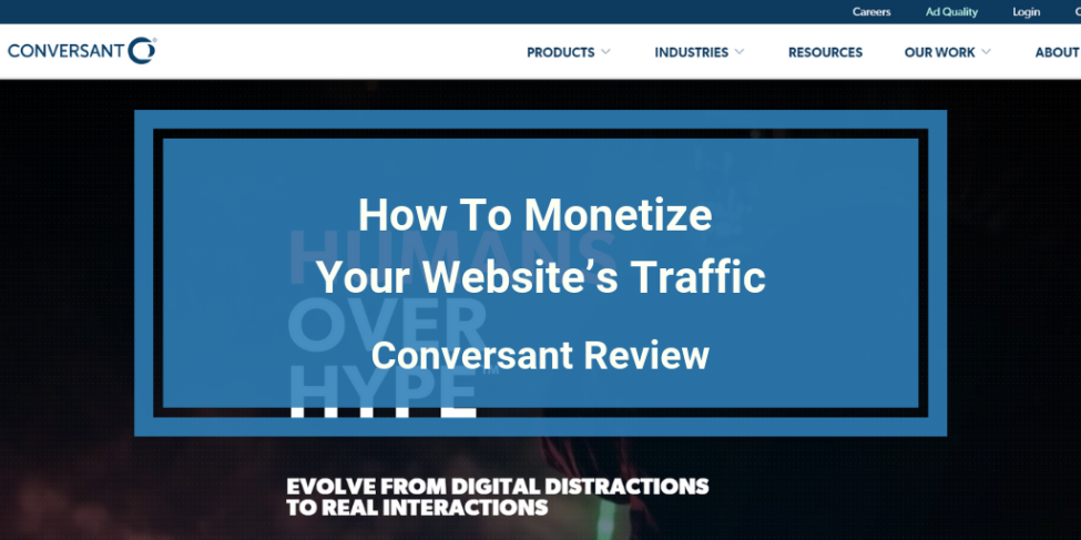 Conversant Review: Is It Worth Your Traffic? - More Blogging